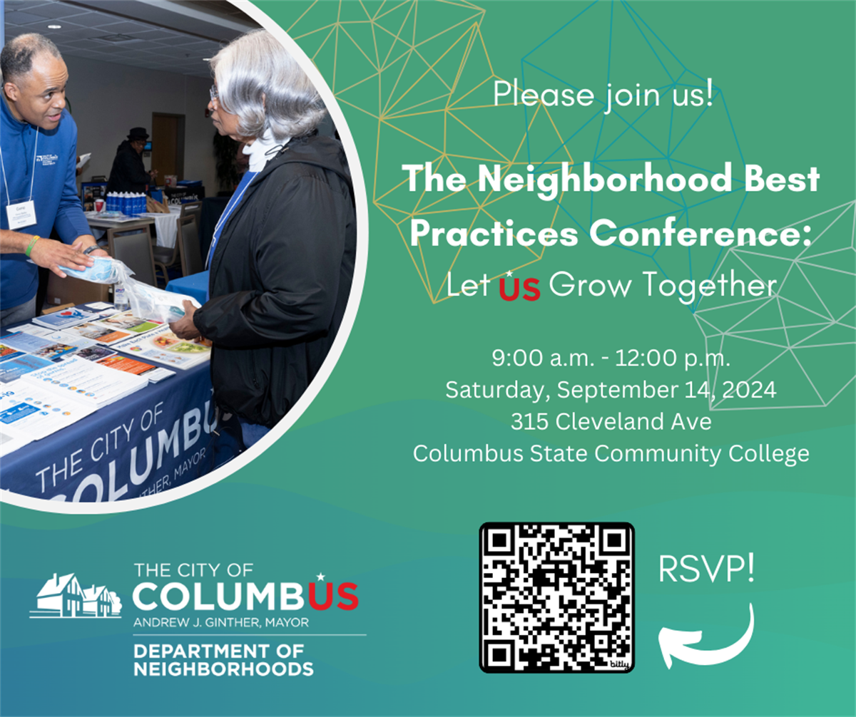 Neighborhood Best Practices Conference - City of Columbus, Ohio
